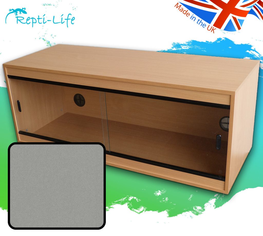 Repti-Luxe 36x15x15 Vivarium – Silver/Aluminum – Repti Life Vivarums